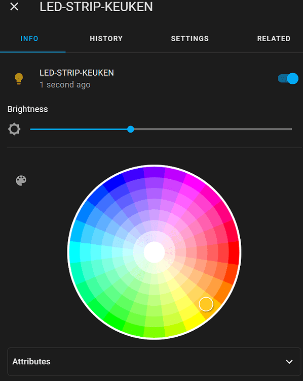 Unable to change colors from HA but can change color from Z2M - mqtt ...
