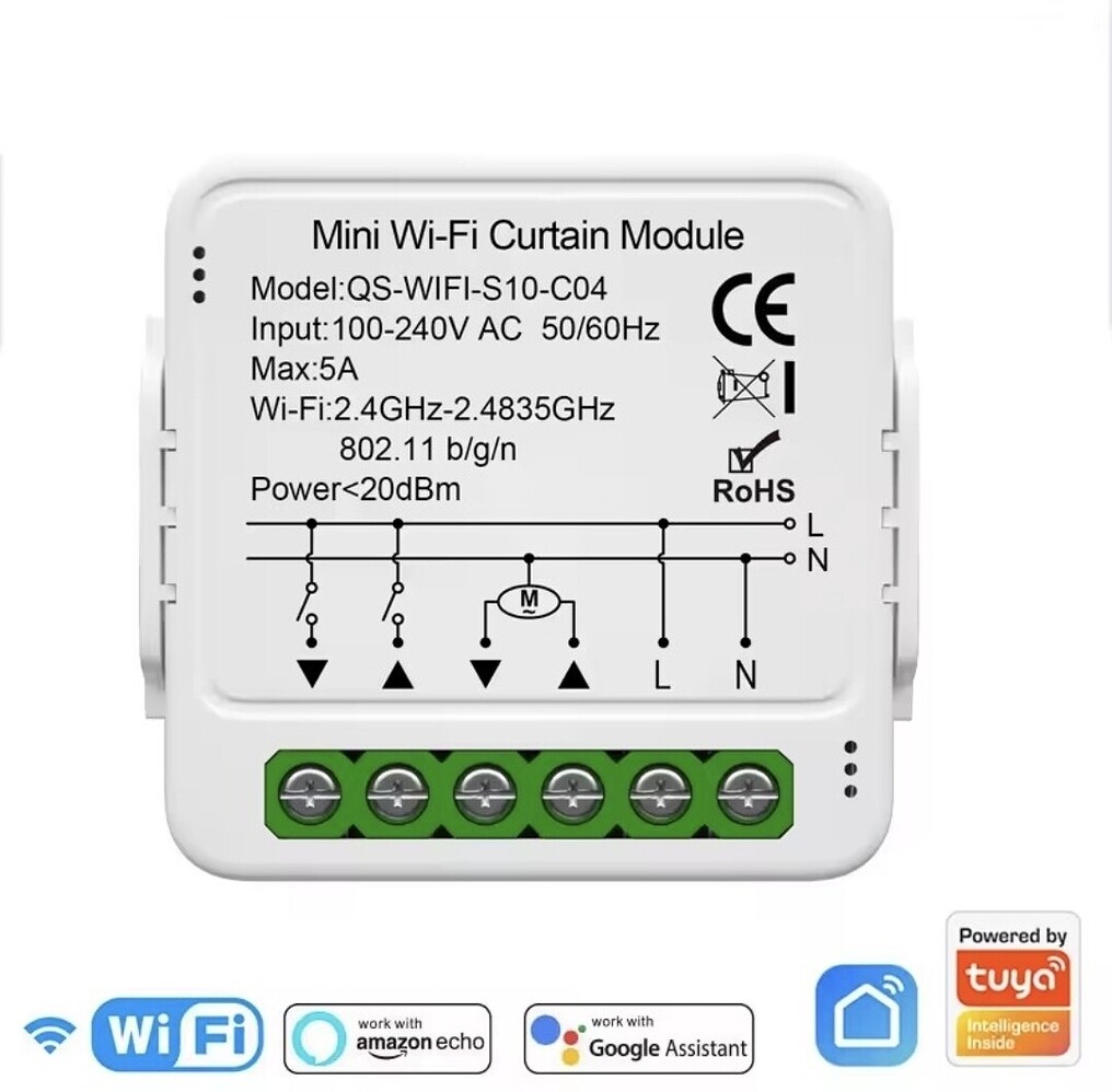 Smart switch electric roller shutters - Hardware - Home Assistant Community