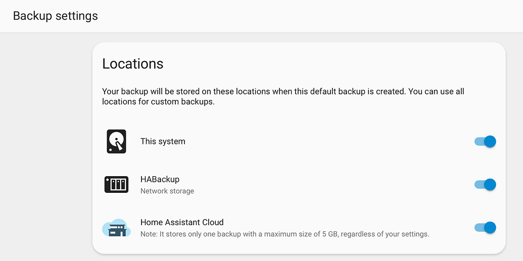 Automated backups 2025.1 - Configuration - Home Assistant Community