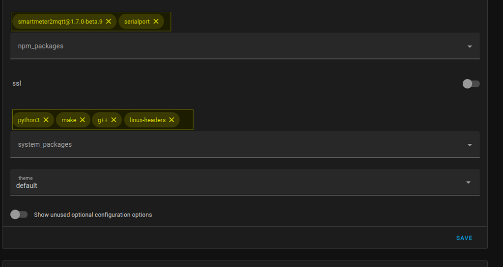Is It Possible To Have Smartmeter2mqtt With Parameters Running In Home Assistant Using Nodered