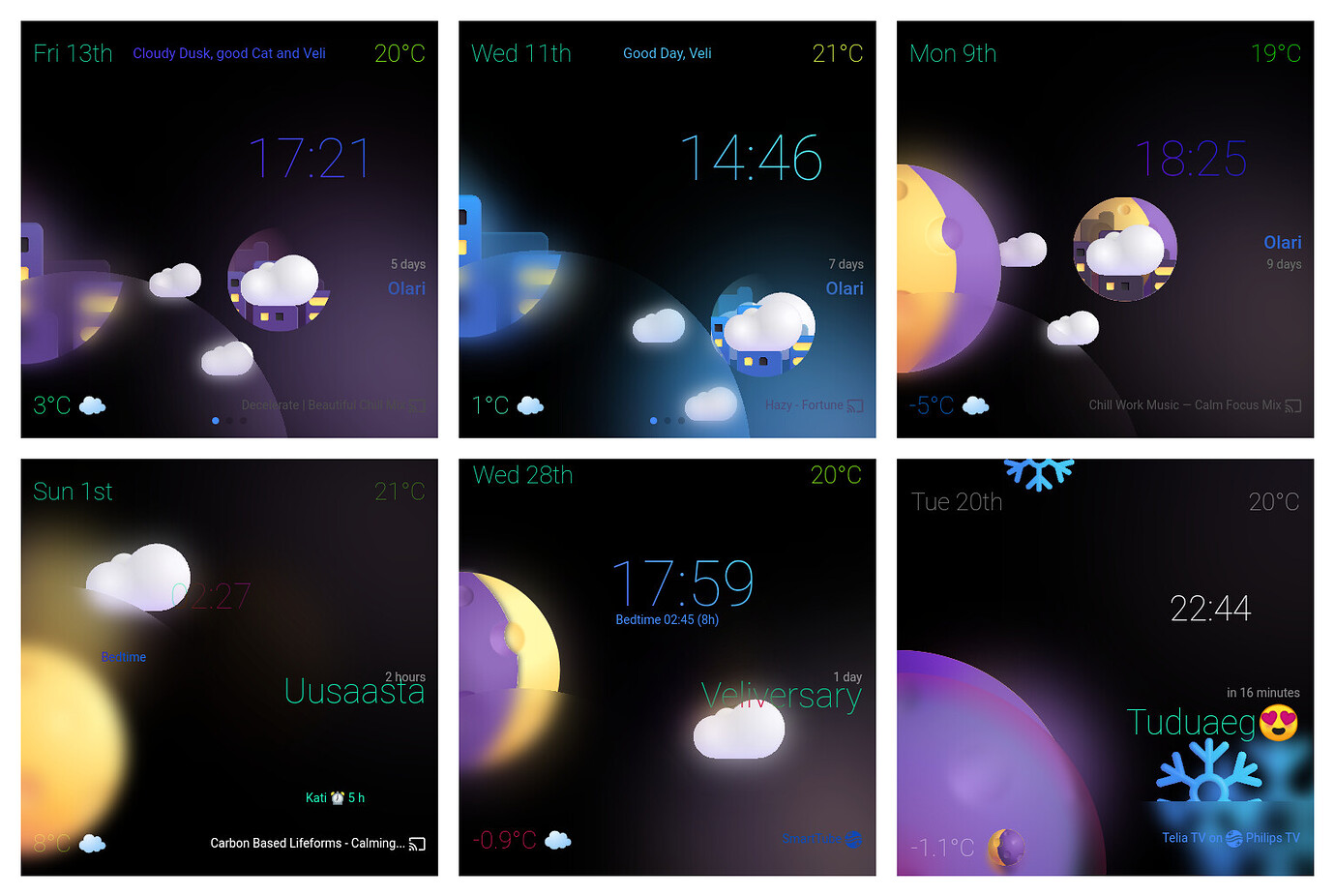 NSPanel Pro UI Design with Lovelace - Share your Projects! - Home ...