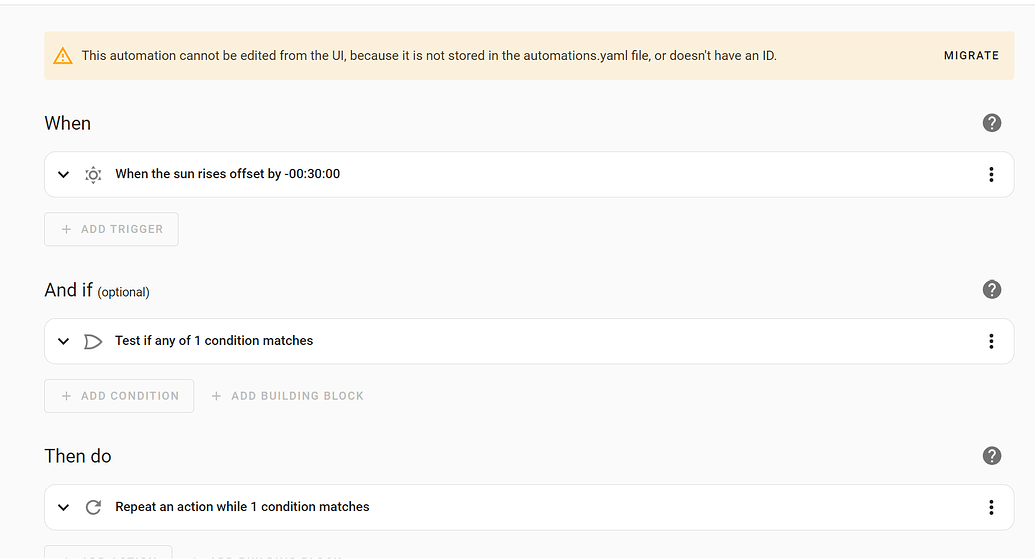 Newbie Trying To Utilize A While Loop In An Automation Configuration