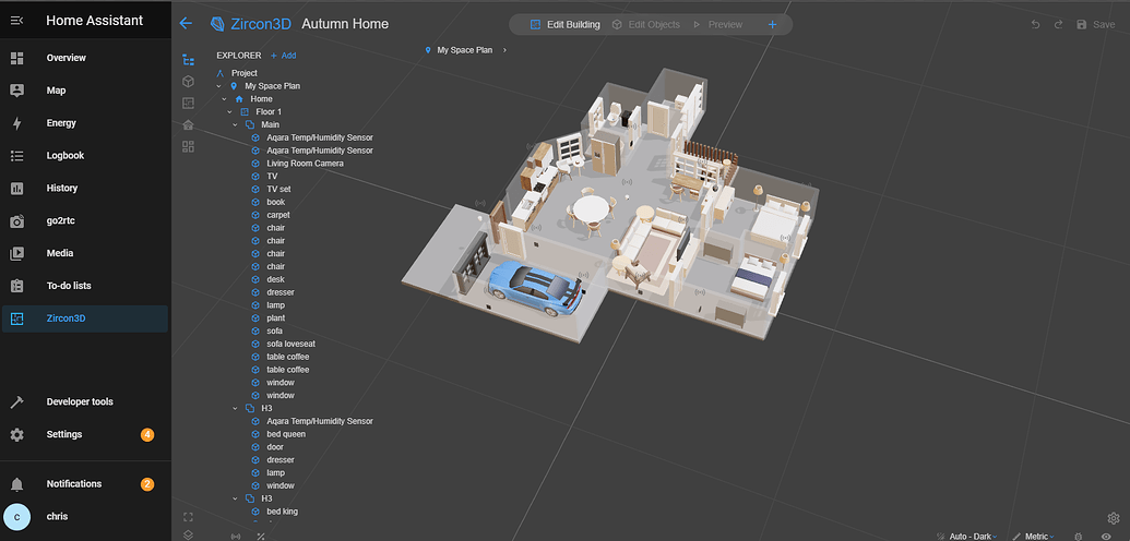 Zircon3D: Creating interactive 3D smart home visualizations ...