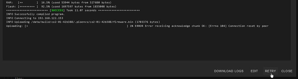 ESPHome: automatic retry for OTA-updates - Feature Requests - Home ... ESPHome: automatic retry for OTA-updates - Feature Requests - Home ...