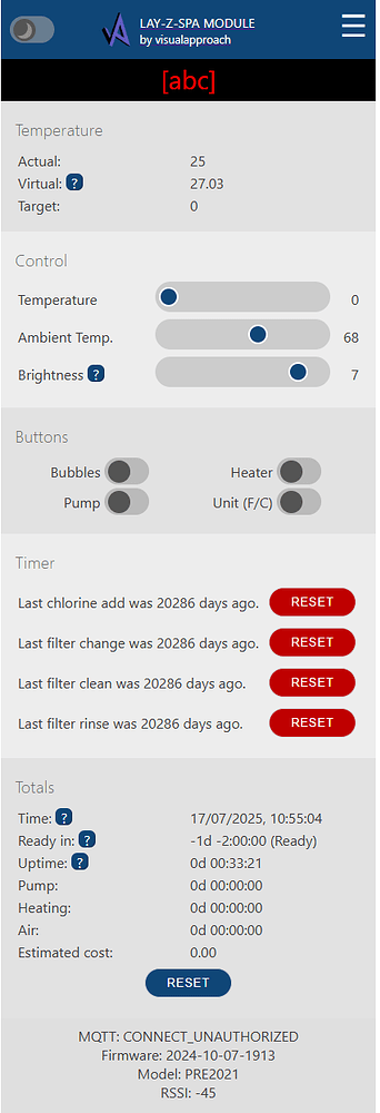 ESP8266 for Layzspa controller not connecting to HA - mqtt - Home Assistant Community