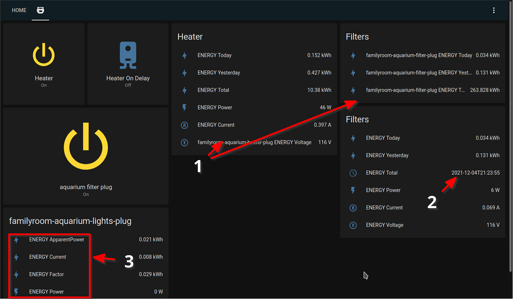 Entities in cards are not displayed properly - Frontend - Home ...