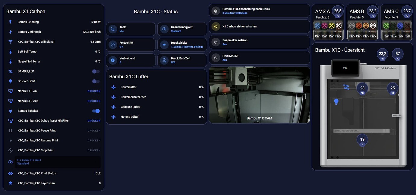 Bambu Lab X1 X1C MQTT - Configuration - Home Assistant Community