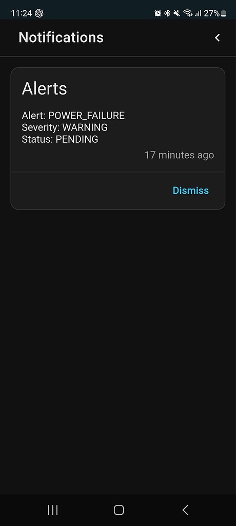 Alert: POWER_FAILURE - Configuration - Home Assistant Community