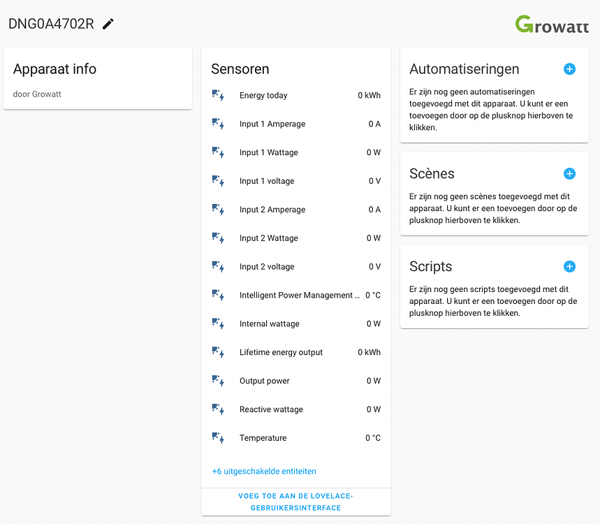 Growatt Integration sensor for individual strings TLX inverter ...