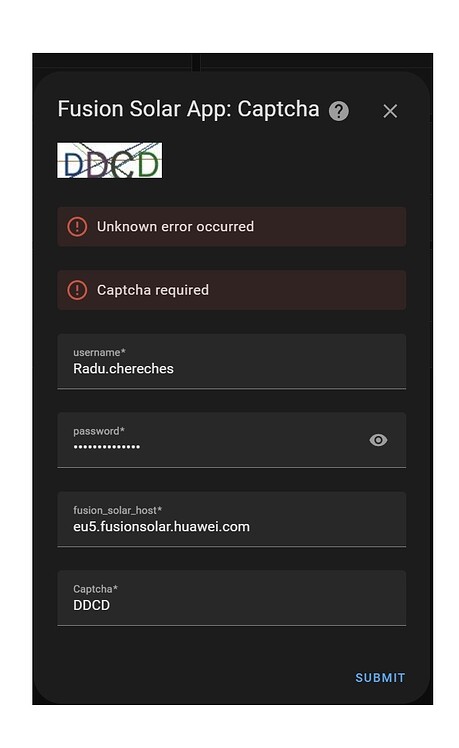 Fusion Solar App integration - Custom Integrations - Home Assistant ...