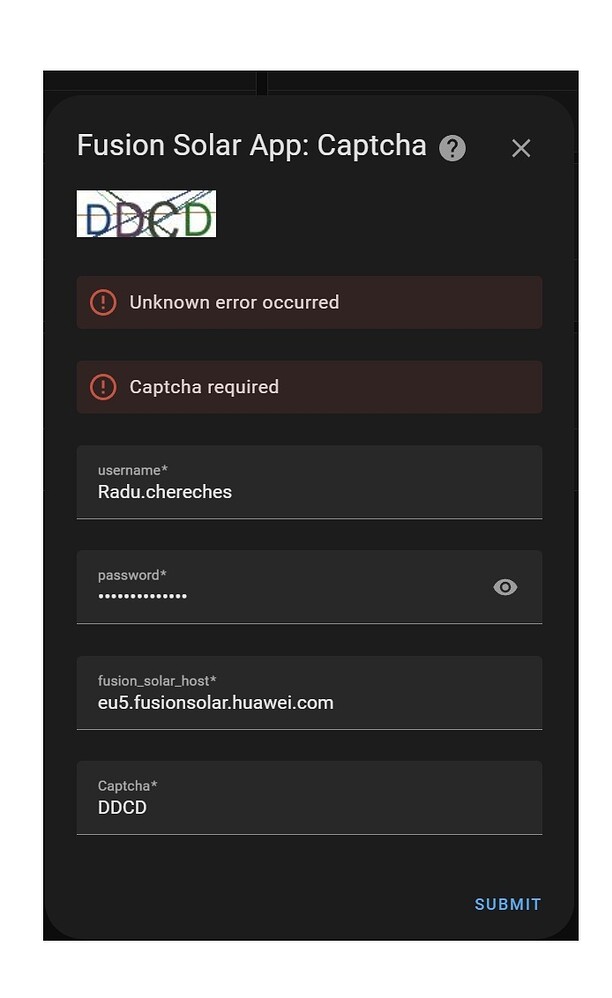 Fusion Solar App integration - Custom Integrations - Home Assistant ...