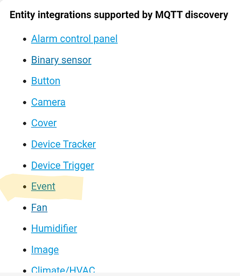 Event Entities: Where are they? - Configuration - Home Assistant Community