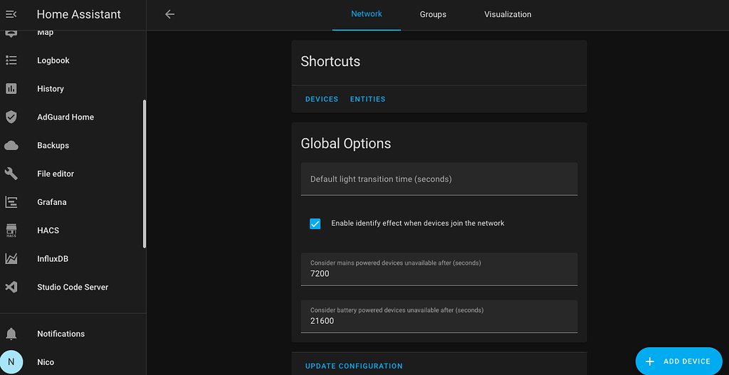 ZHA Controller Missing Functionality After Update? - Zigbee - Home Assistant Community