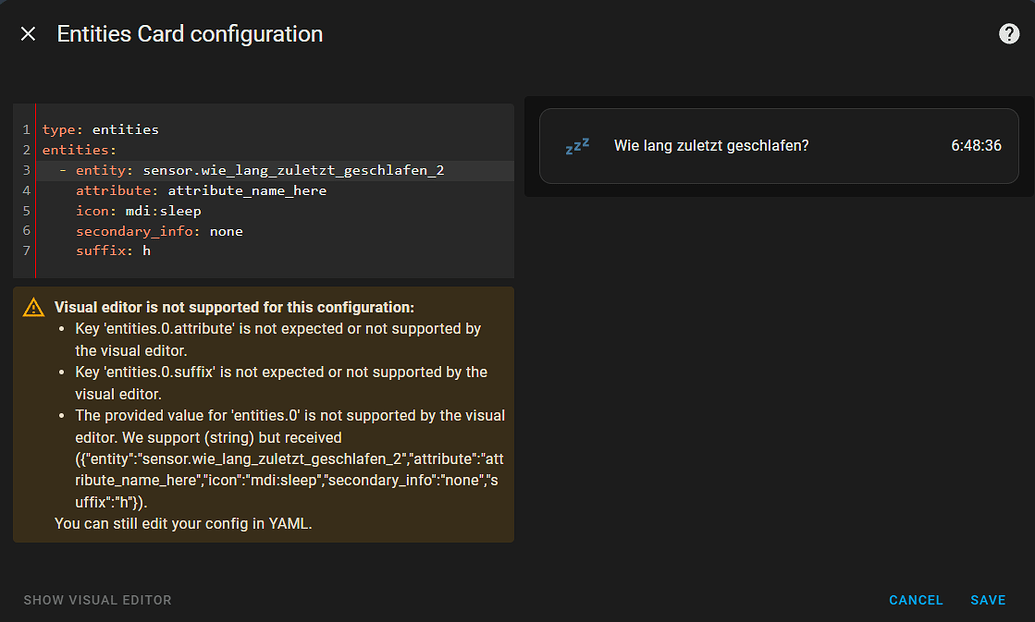 Adding Unit To Attribute Show On Entity Card In Lovelace Frontend