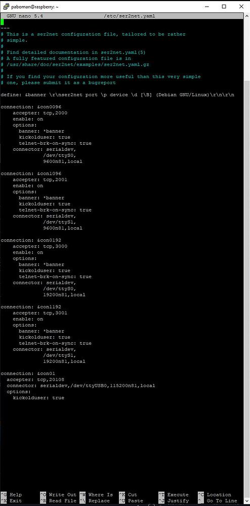 Sonoff ZBDongle-P over ethernet with ser2net - Zigbee - Home Assistant Community