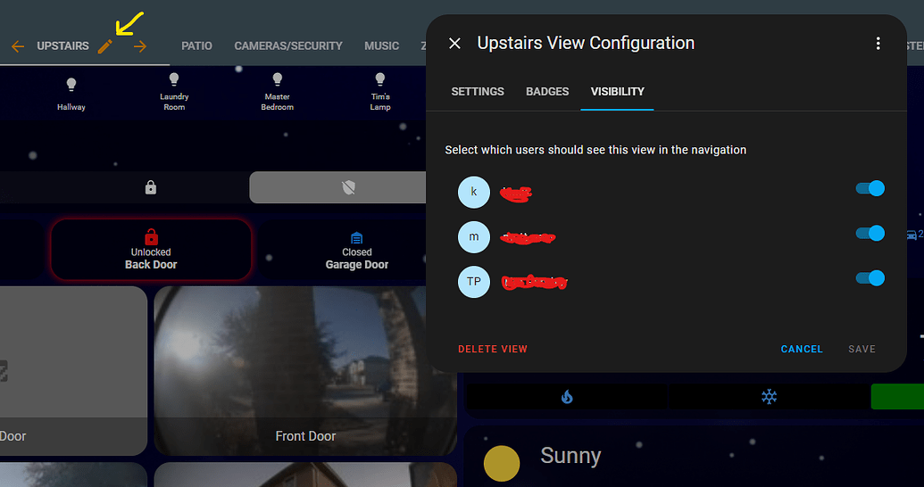 Default dashboard for specific user - Frontend - Home Assistant Community