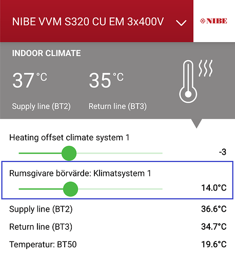 Discussions about Nibe S-series and the integration - Third party ...