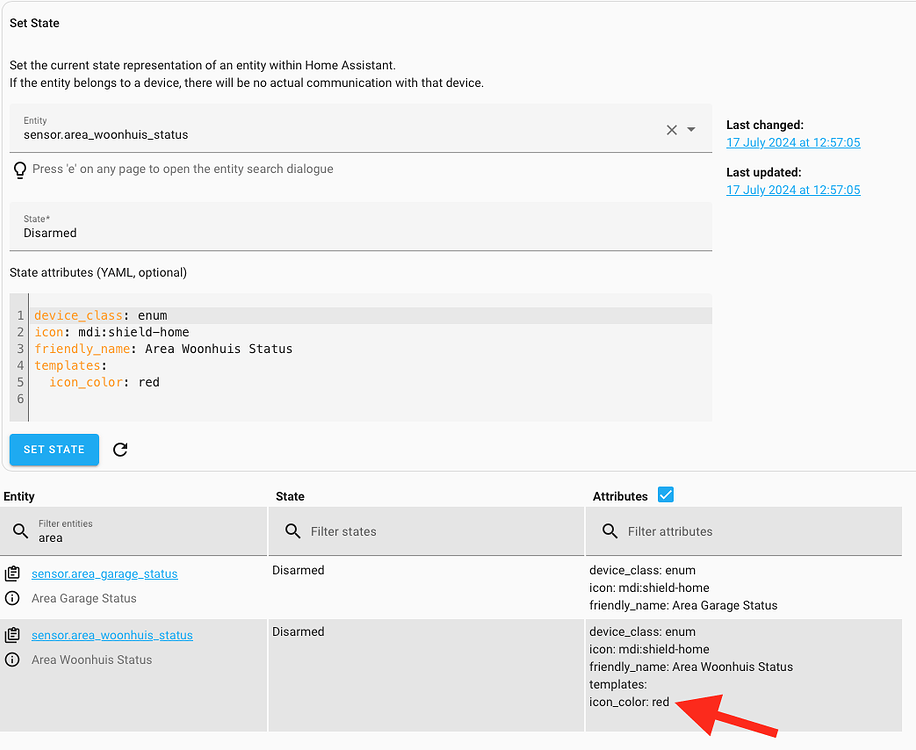 How to color the icons of a sensor, device class “enum” - Frontend - Home Assistant Community
