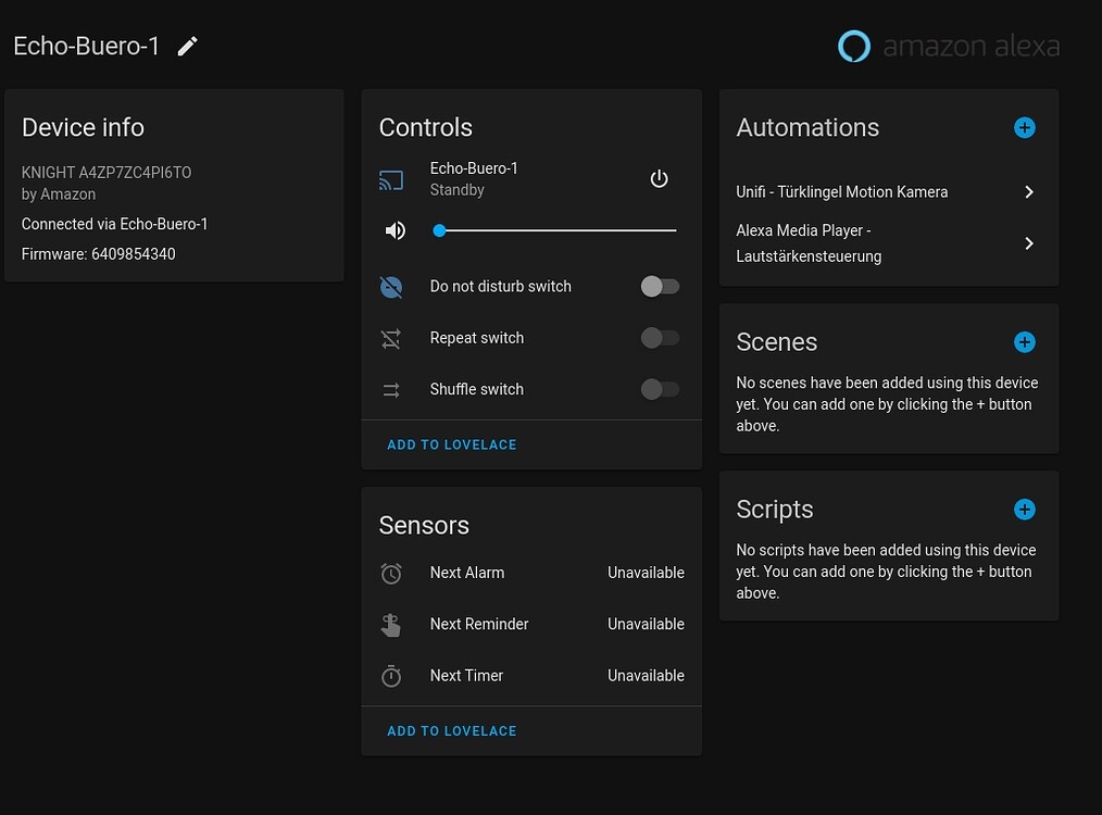 Control Alexa Media-Volume - Configuration - Home Assistant Community
