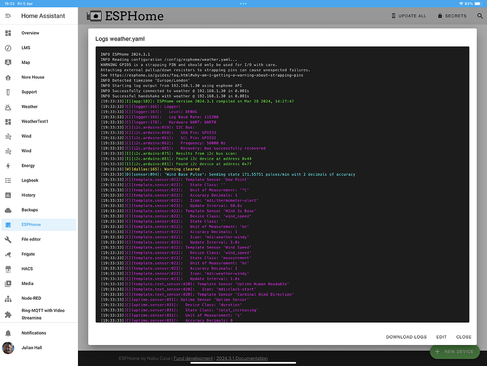 ESPHome device update - ESPHome - Home Assistant Community