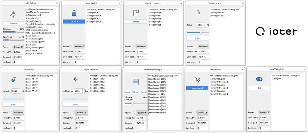 Easy UI Matter Thread things emulator - Share your Projects! - Home ...