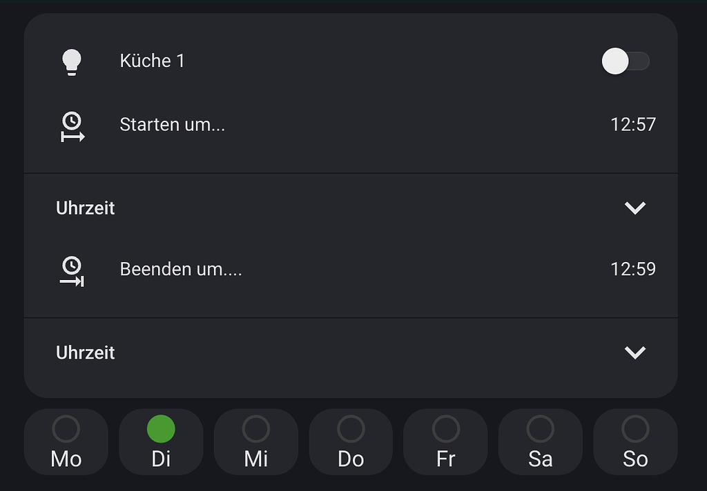 Trigger Automations Based On Time Set In Frontend Configuration