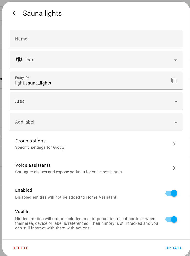 How can I create a light group programmatically? - Configuration - Home Assistant Community