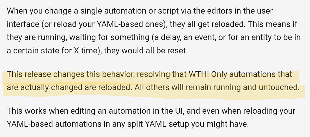 Reload One Automation Configuration Home Assistant Community
