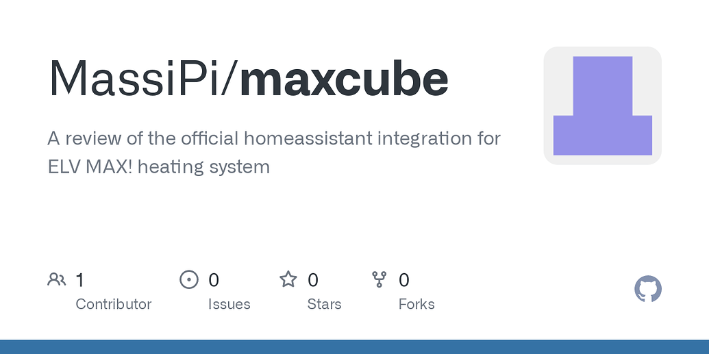 eQ-3 MAX! integration - Custom Integrations - Home Assistant Community