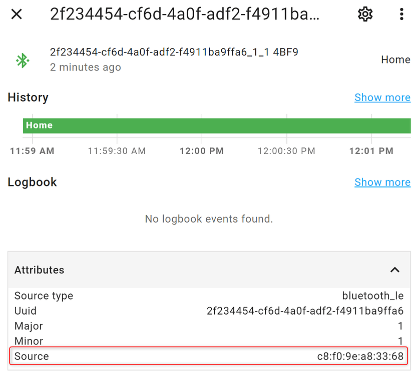 How to identify my iBeacon entities? - Home Assistant Community