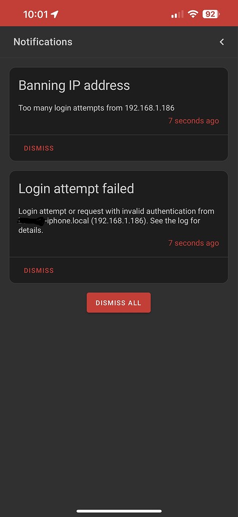 Frequent IP ban from mobile app - Home Assistant Companion for Apple ...