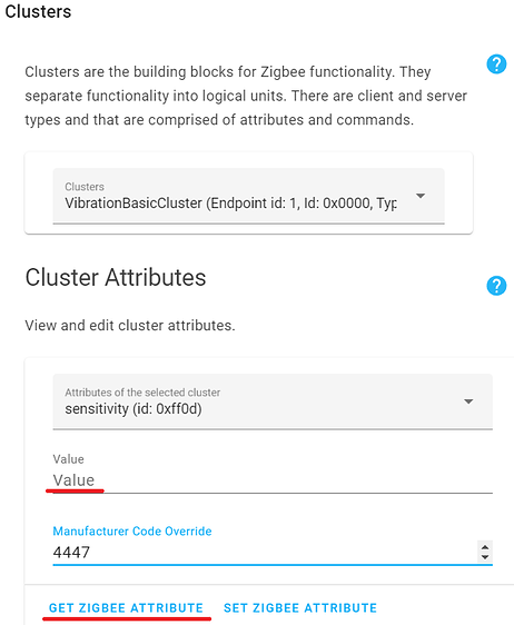 Aqara Vibration sensor setup with ZHA - best practises - Zigbee - Home Assistant Community