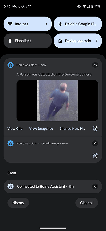 Frigate Mobile App Notifications - Blueprints Exchange - Home Assistant ...