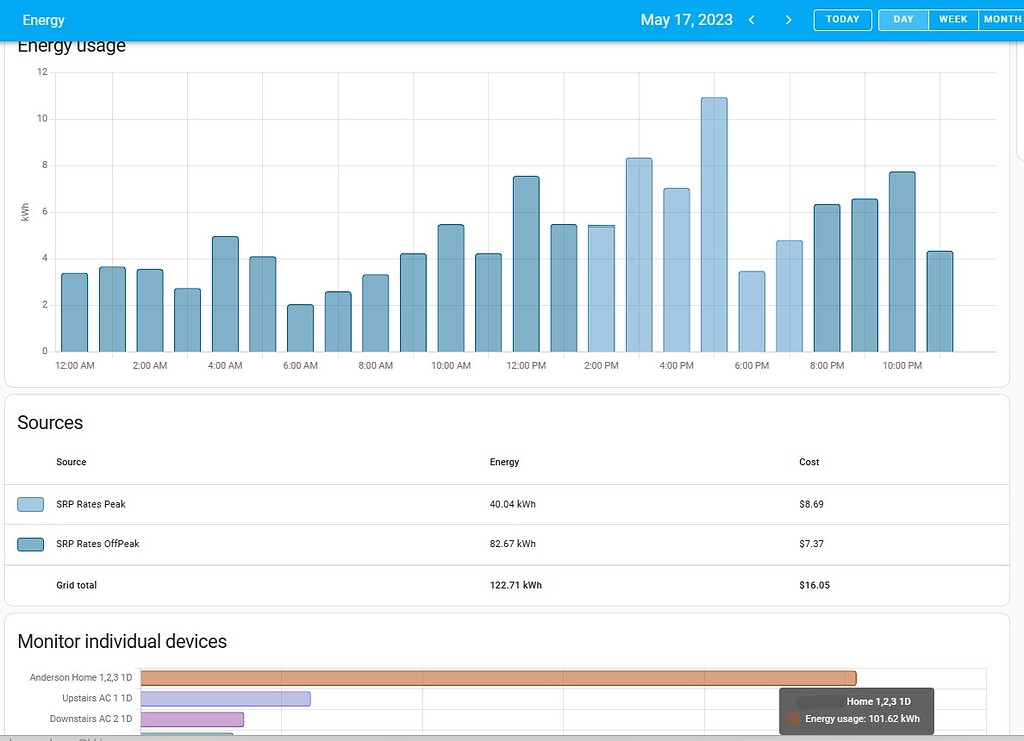 Energy Dashboard not calculating correct Tariff values - Energy - Home ... Energy Dashboard not calculating correct Tariff values - Energy - Home ...
