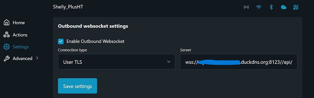 Unable to get Shelly Plus H&T sensor to send Temperature & Humidity info to Home Assistant ...