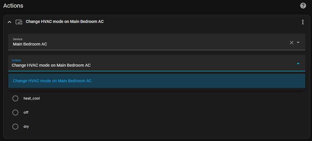Automation to Increase/Decrease Samsung SmartThings enabled AC ...