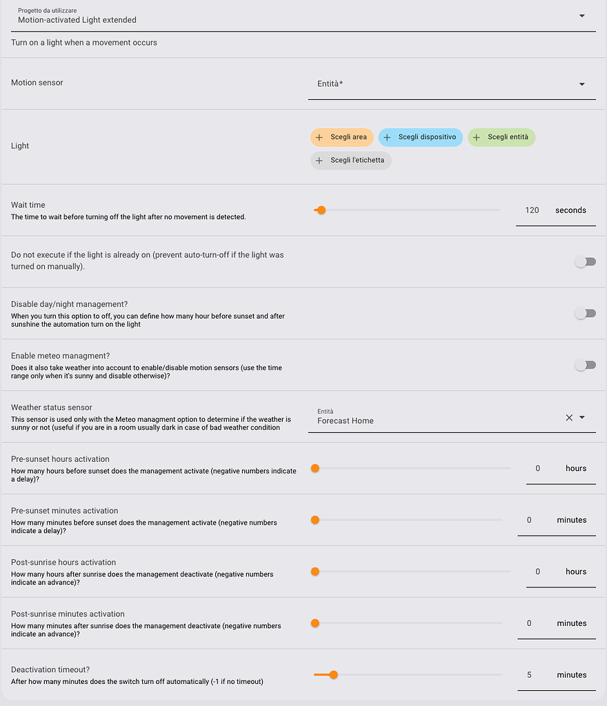 Motion-activated Light Extended - Blueprints Exchange - Home Assistant Community