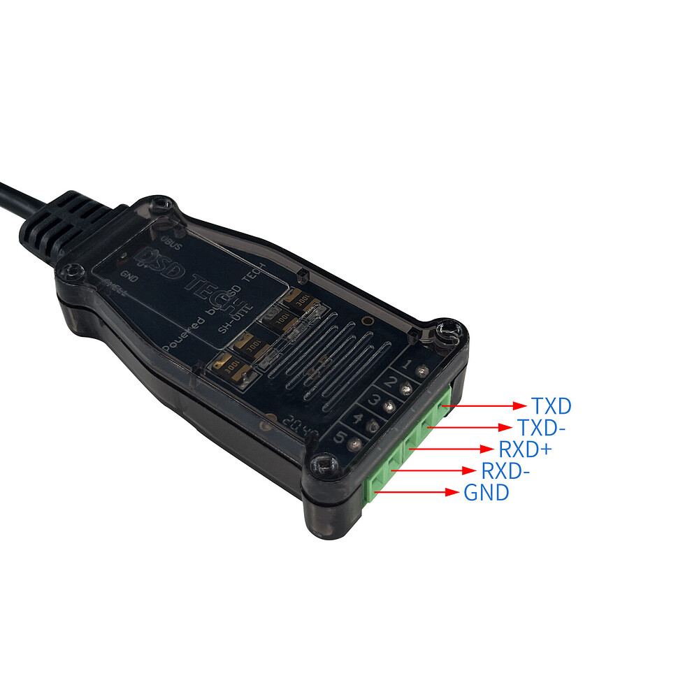 Modbus with EW11 + QDY30A RS485 water level measure probe ...