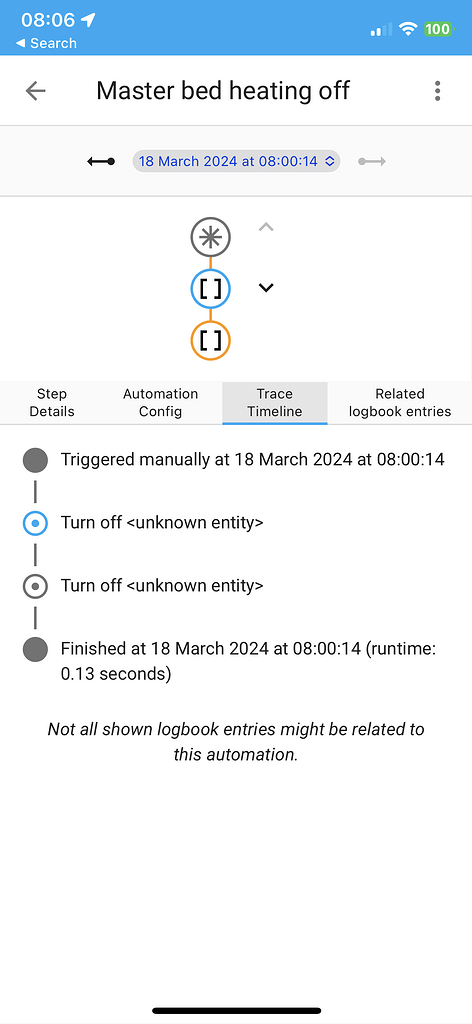 Entities Not Showing In Trace Timeline Configuration Home Assistant Community
