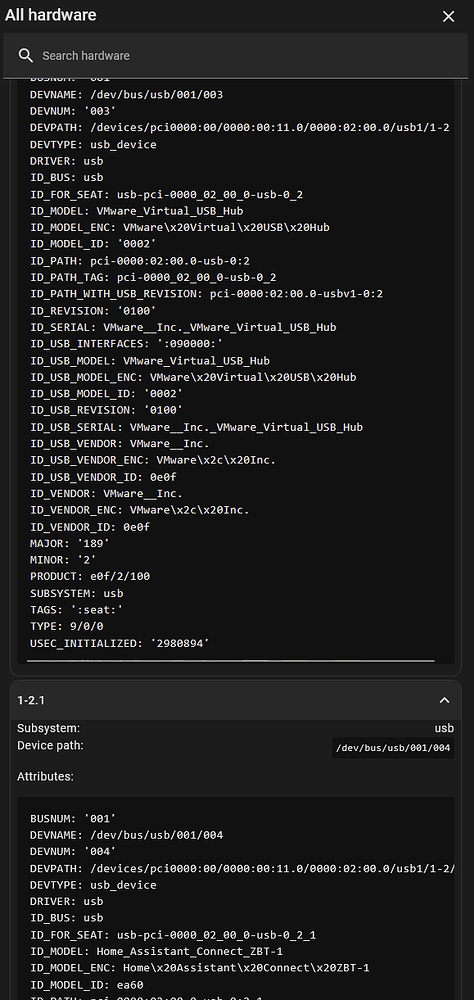 Configure ZBT-1 is not possible - Page 2 - Zigbee - Home Assistant Community
