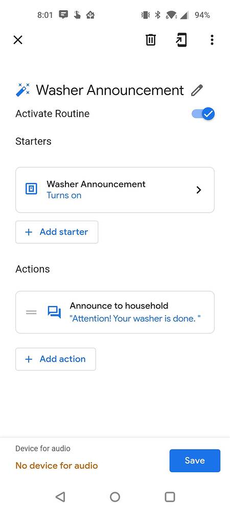 Google Assistant SDK prevent announcement of broadcast - Voice ...