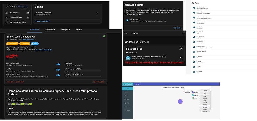 Open Thread Border Router / Matter - Matter/Thread - Home Assistant ...