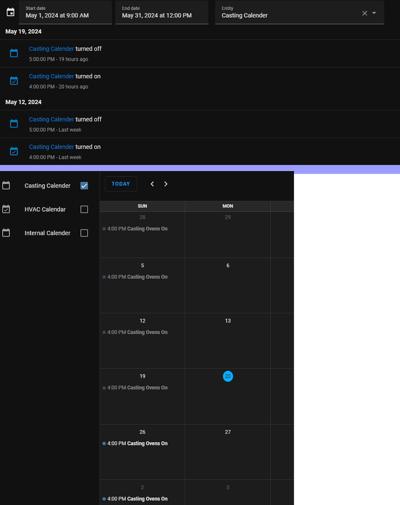 Built In Calendar Skips Events Randomly Configuration Home Assistant Community
