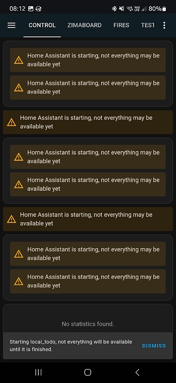Home Assistant Not Working Since Upgrade Installation Home