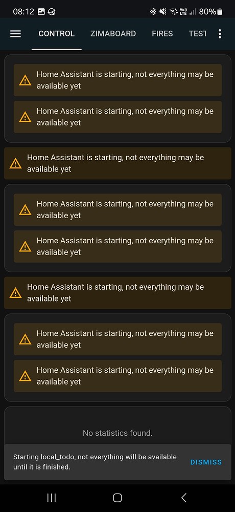 Home Assistant Not Working Since Upgrade Installation Home