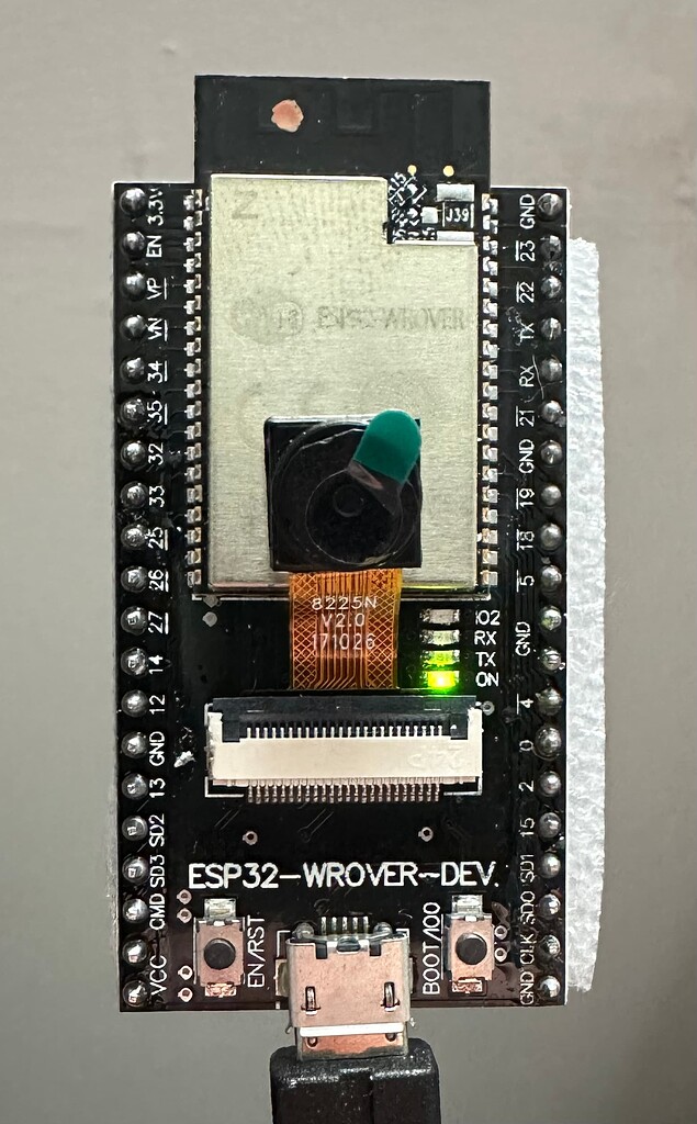 ESPCam Not connecting to network when camera is plugged in - ESPHome - Home Assistant Community