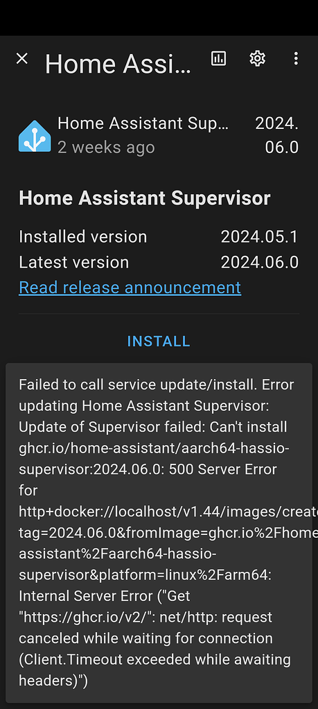 Cannot upgrade from 2024.5.1 to 2024.6.0 - Configuration - Home Assistant Community