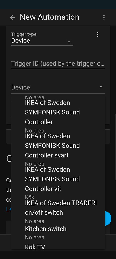 Ikea Tradfri On Off Switch Only Appears In Ha As Battery Level Zigbee