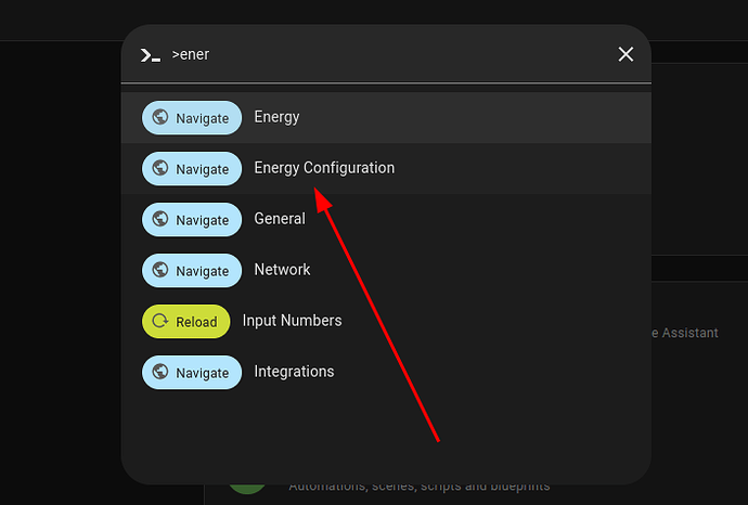 How To Go Into The Energy Configuration Page Frontend Home Assistant Community