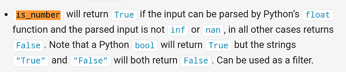 Template question, test if value is numeric - Configuration - Home ...